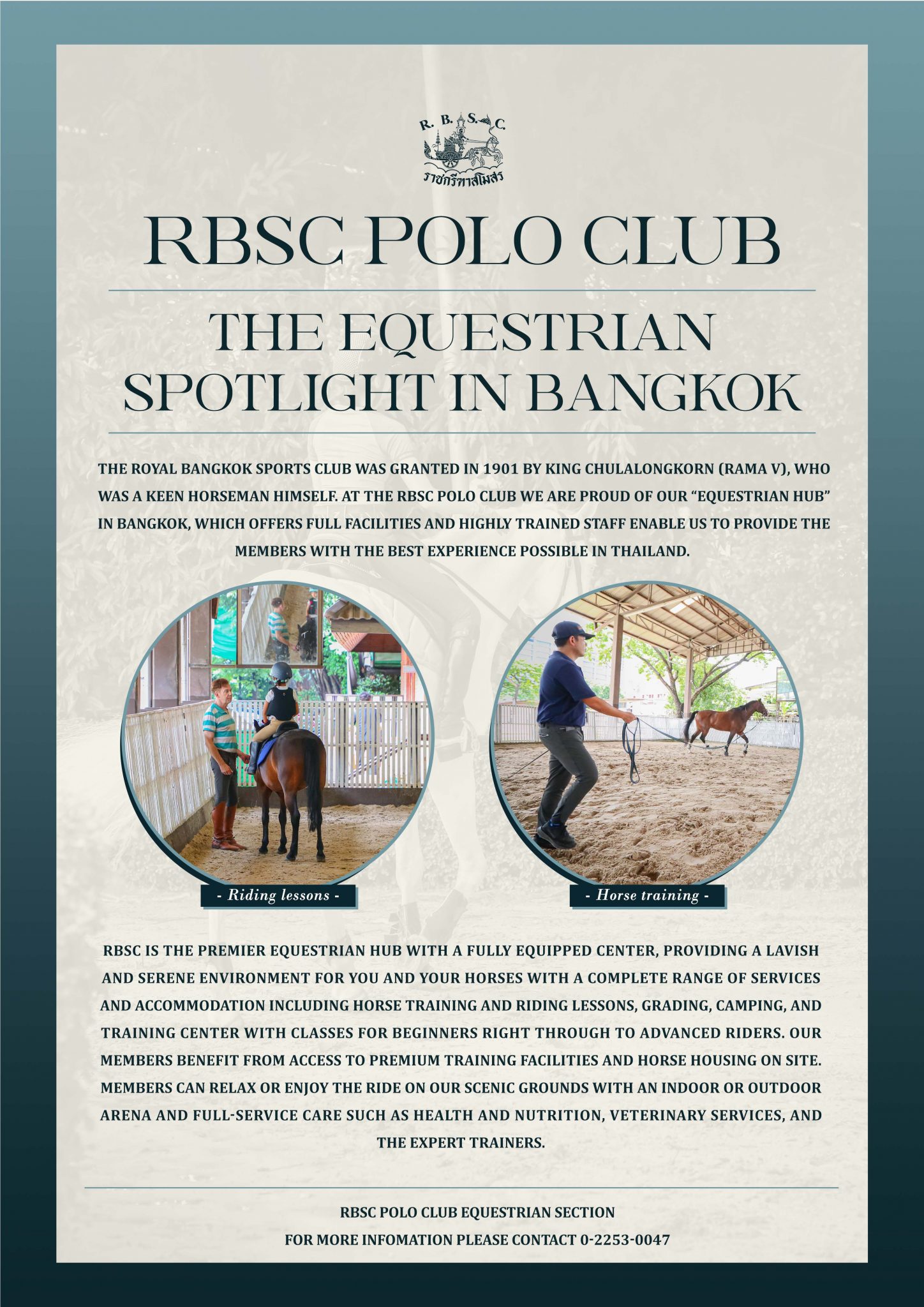 RBSC POLO CLUB: THE EQUESTRIAN SPOTLIGHT IN BANGKOK – The Royal Bangkok ...