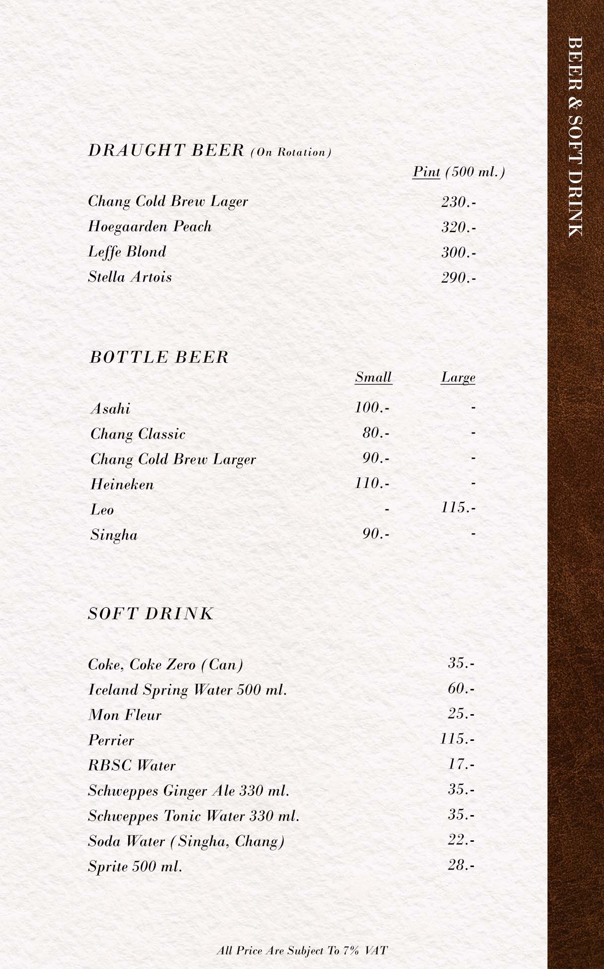 1901 MENU – The Royal Bangkok Sports Club | RBSC Official Website