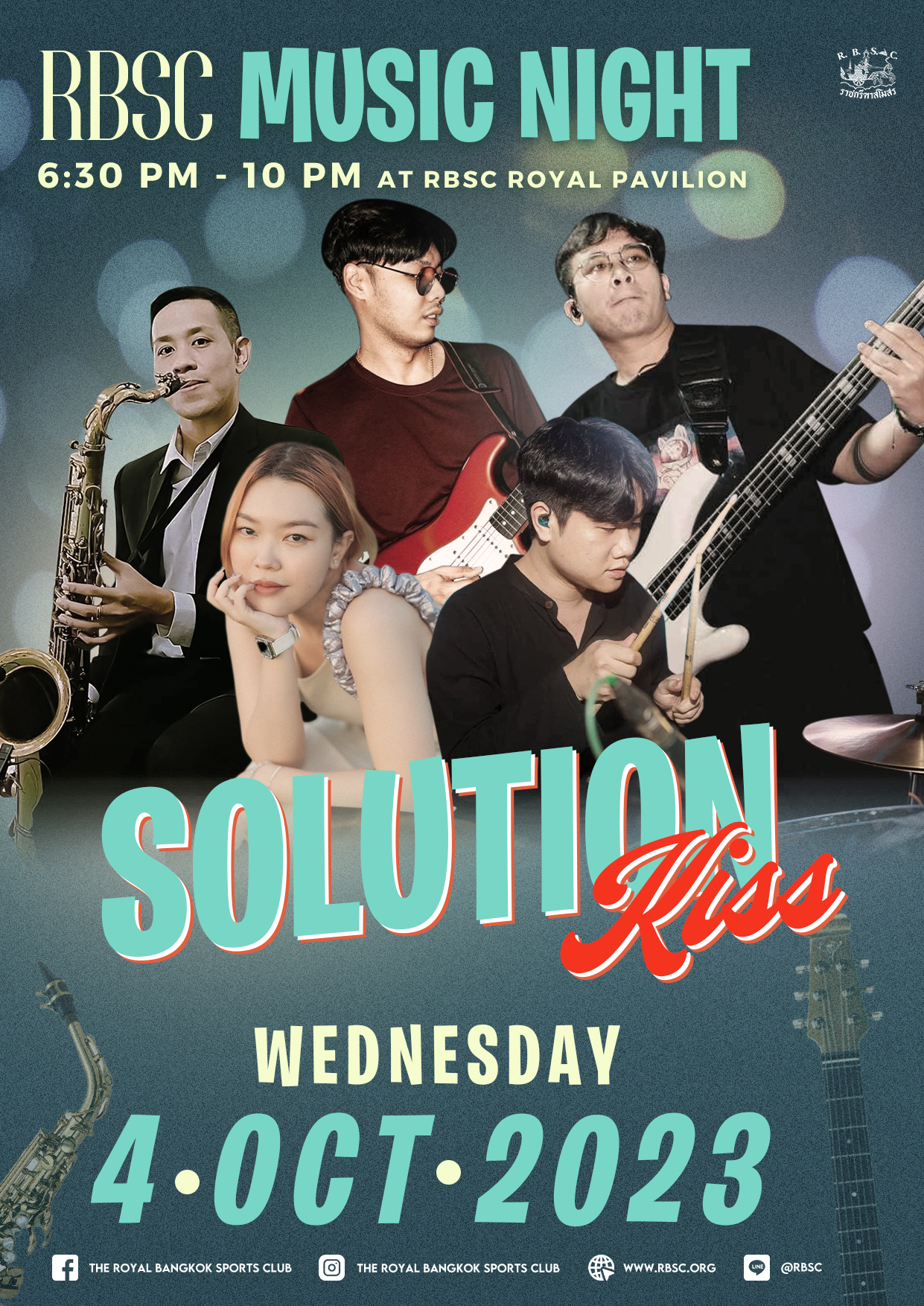 RBSC Music Night – October – The Royal Bangkok Sports Club | RBSC ...