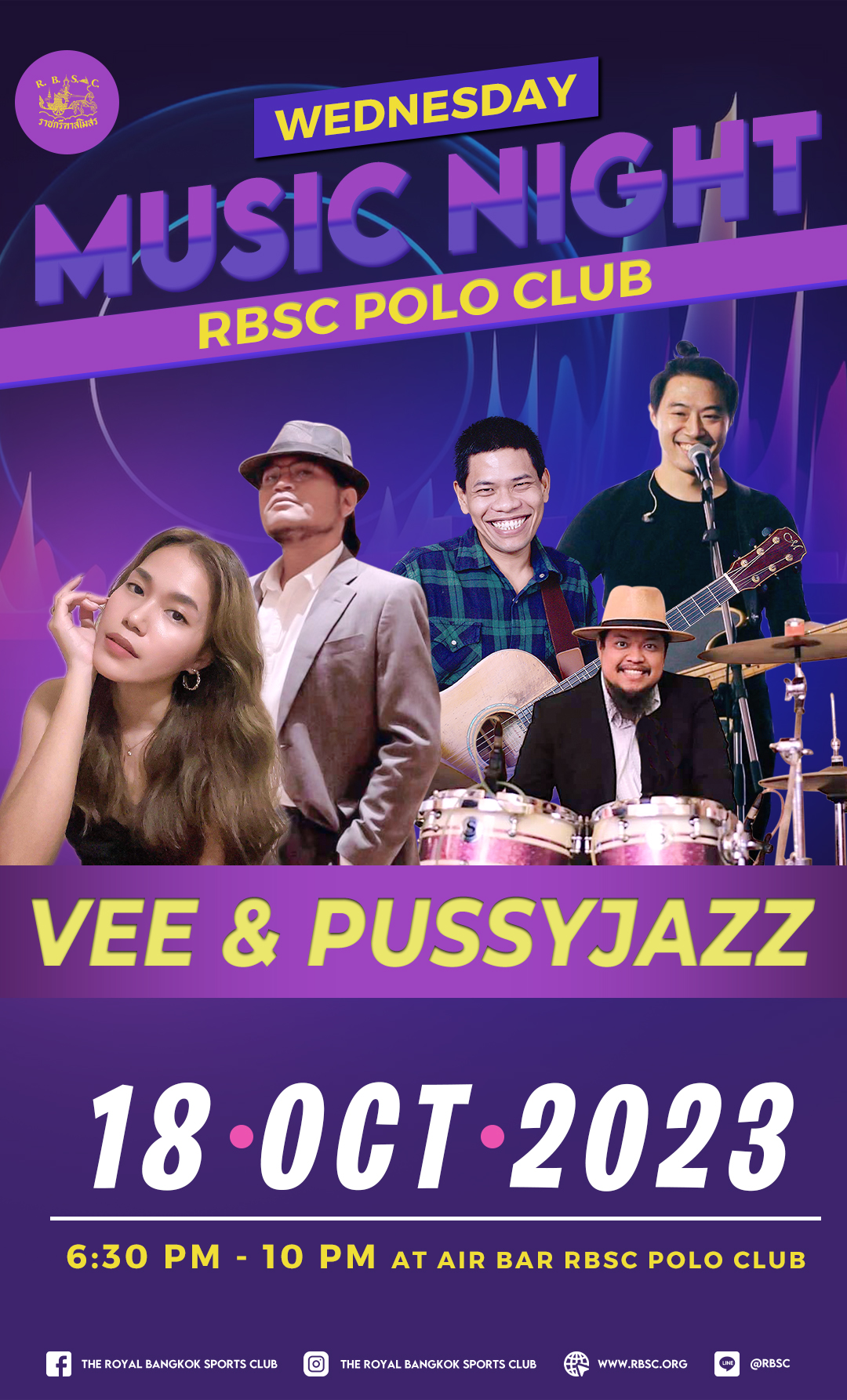 RBSC Polo Club Music Night – OCTOBER – The Royal Bangkok Sports Club ...