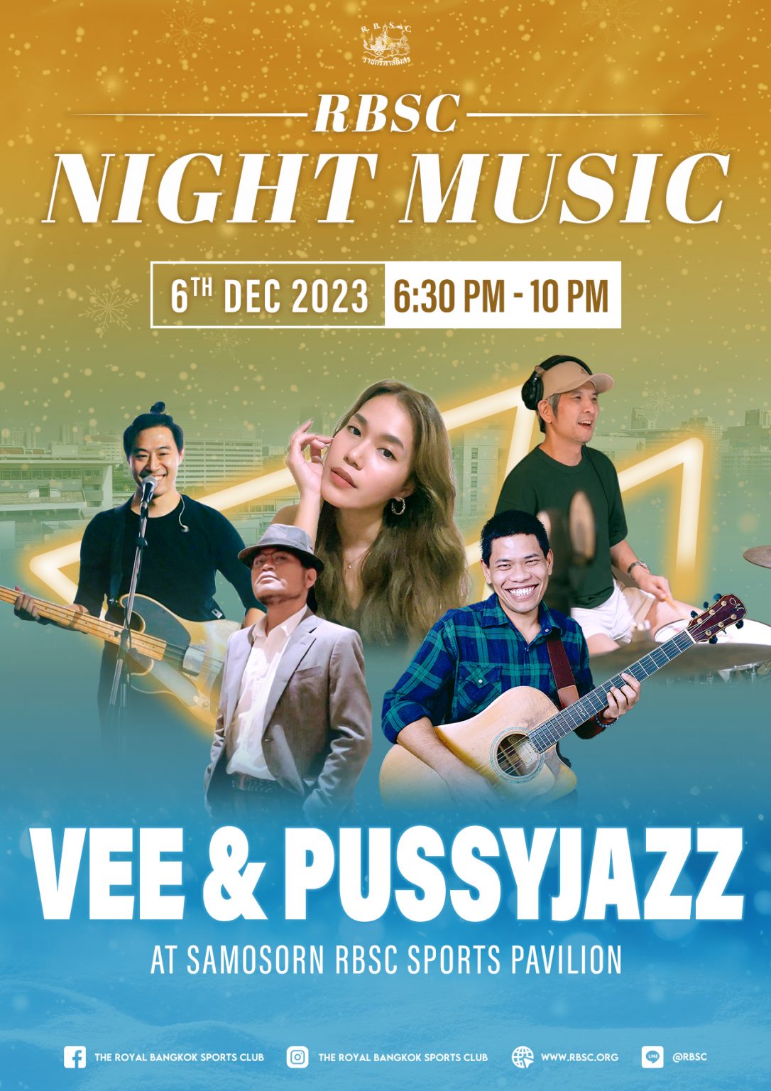 RBSC Music Night – December – The Royal Bangkok Sports Club | RBSC ...