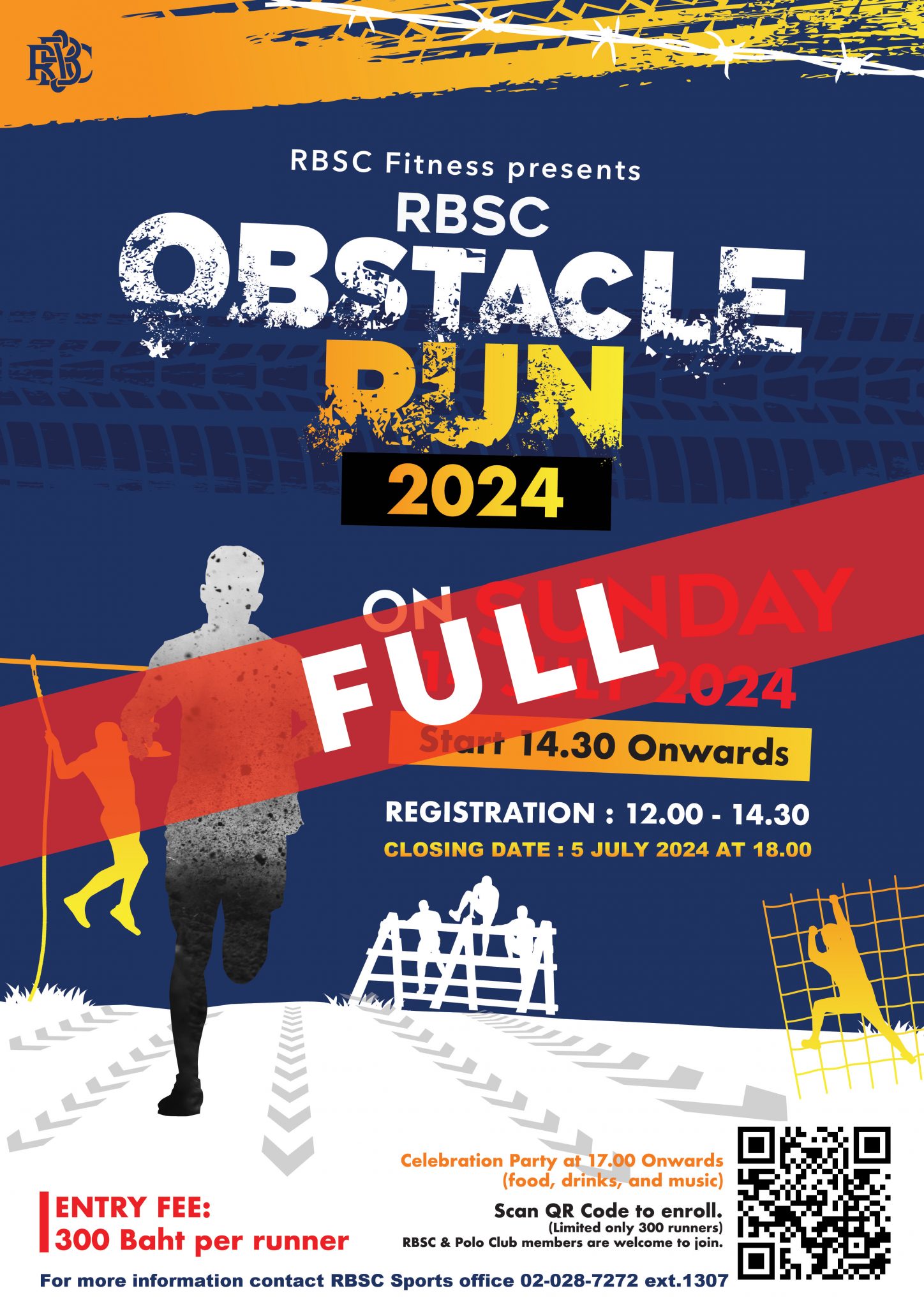 RBSC OBSTACLE RUN 2024 – The Royal Bangkok Sports Club | RBSC Official ...