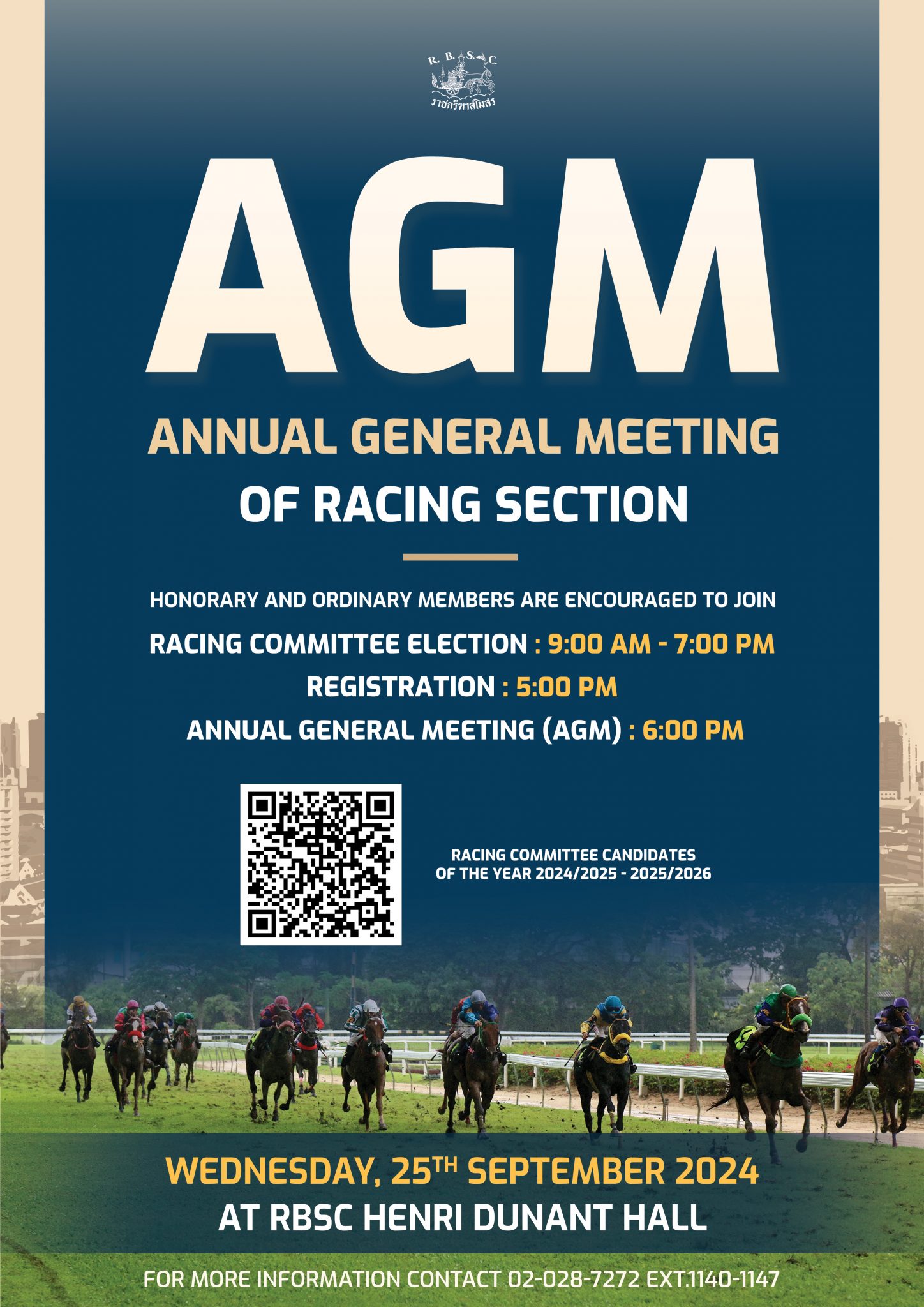 Annual General Committee for the Racing Section – The Royal Bangkok ...
