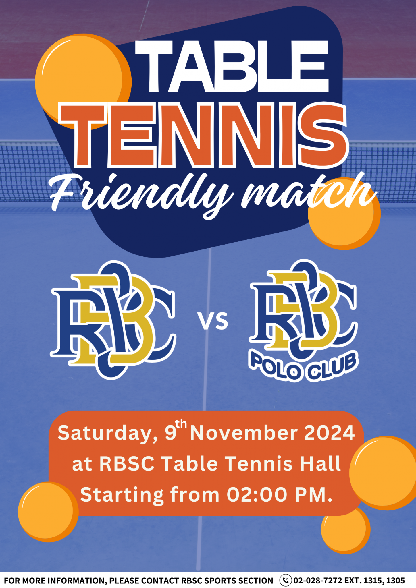 SPORTS NEWS :: Table Tennis Friendly Match – The Royal Bangkok Sports ...