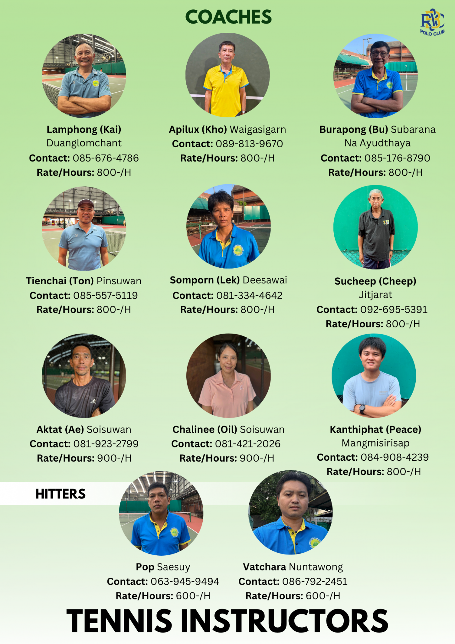 RBSC Polo Club Classes and contacts – The Royal Bangkok Sports Club ...